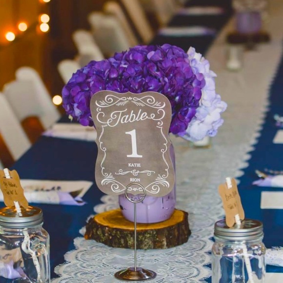 wedding | Party Supplies | Wedding Table Number Card Holders | Poshmark